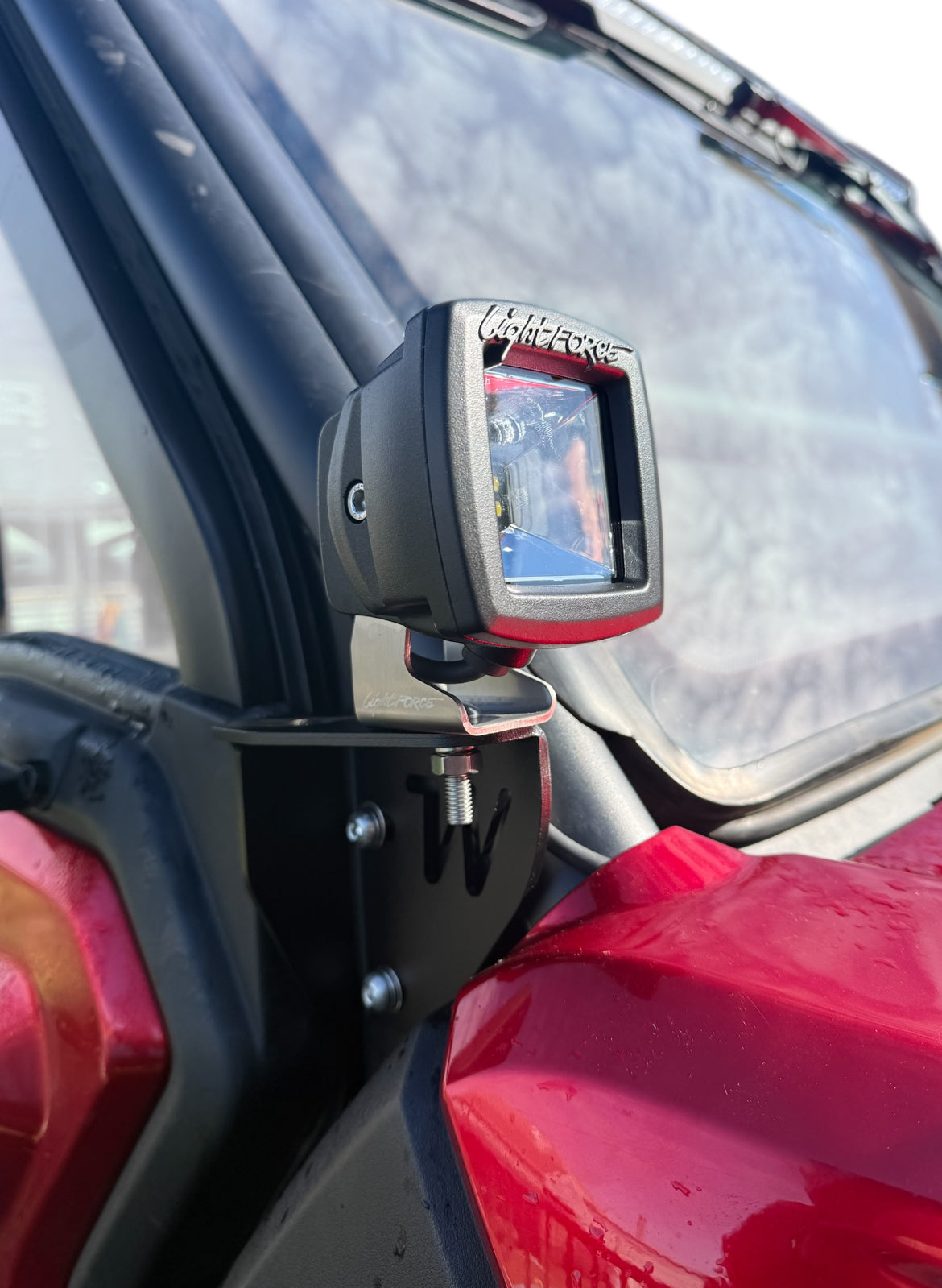 CFMOTO U10 Pro Highlander - UHF / Spotlight Mount – Woodys Alloy