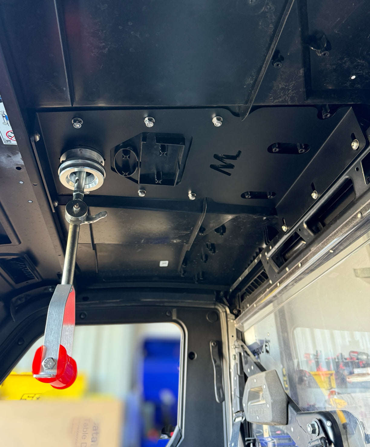 POLARIS Ranger XP1000- Single Cab- SPOTLIGHT ROOF PLATE – Woodys Alloy