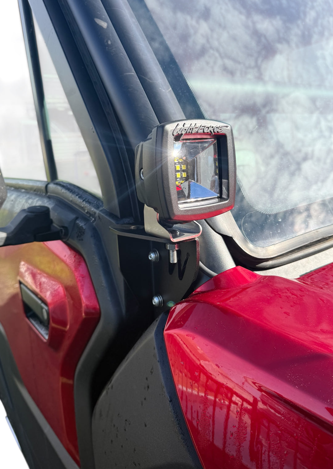 CFMOTO U10 Pro Highlander - UHF / Spotlight Mount – Woodys Alloy