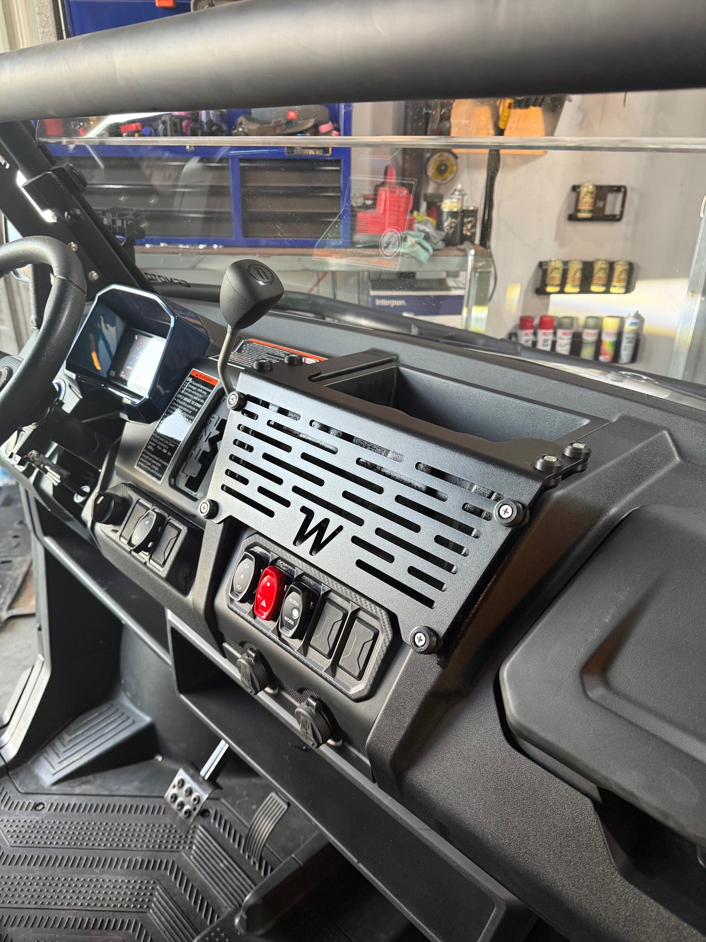 CFMOTO UFORCE 1000- Dash Mounting Plates – Woodys Alloy